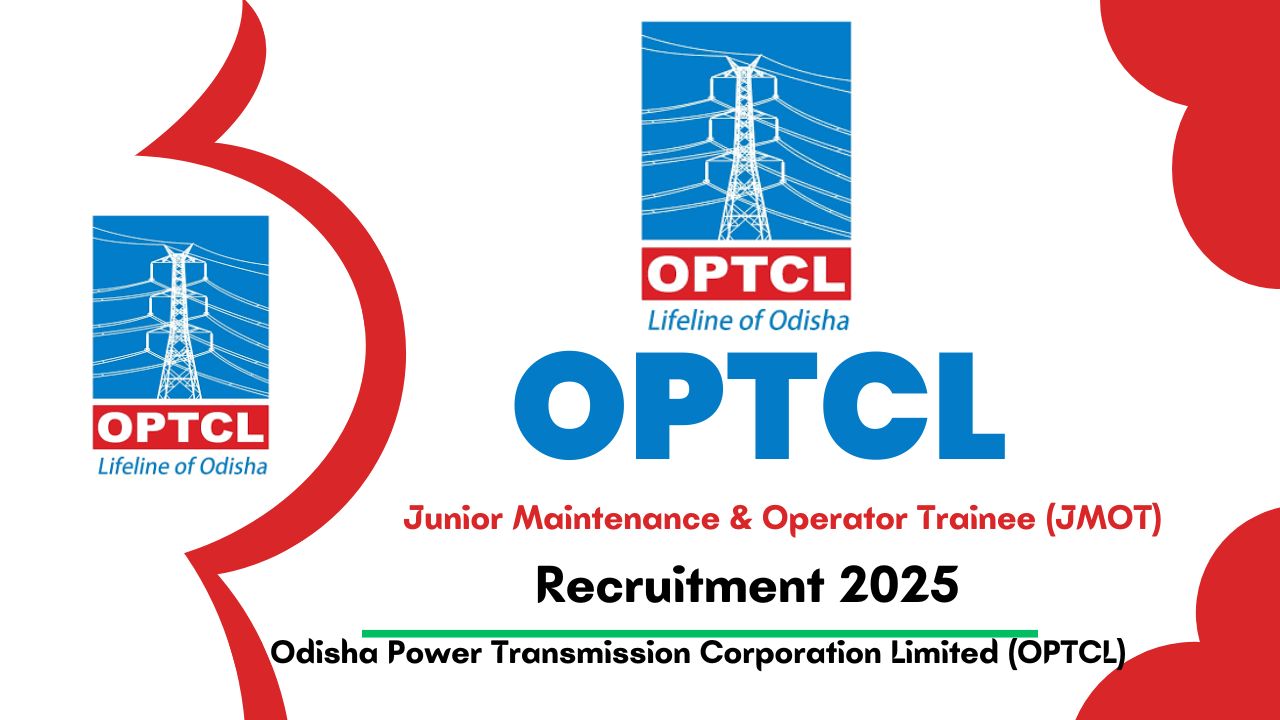 OPTCL JMOT Recruitment Notification 2025 – Eligibility, Vacancy ...